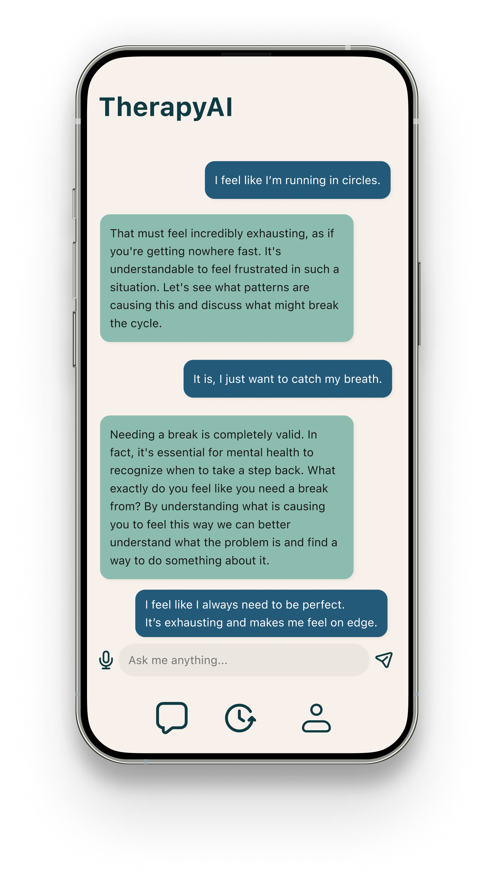 AI Therapist and Mental Health Chatbot | TherapyAI
